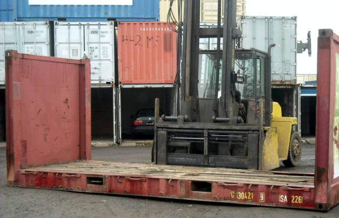 20ft Collapsible Flat Racks - Wharf Containers